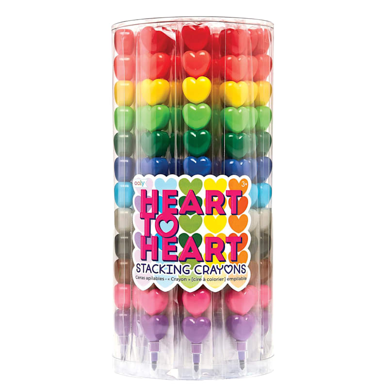 Heart To Heart Stacking Crayons
