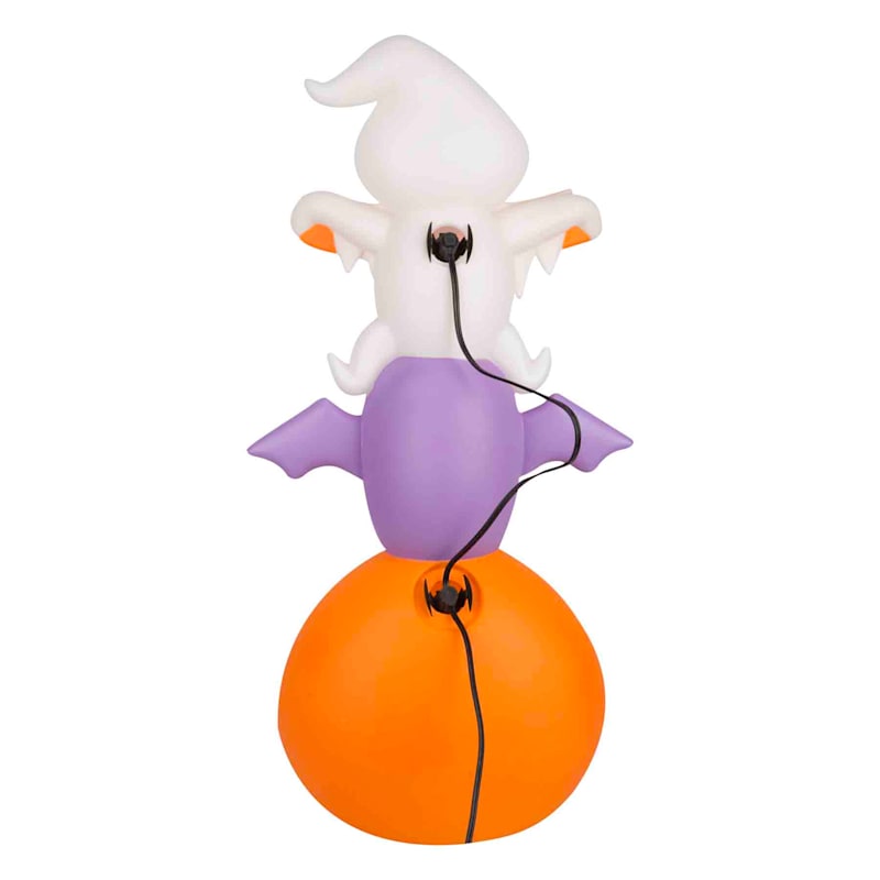 Tricky Treats Pre-Lit Halloween Character Stack Blow Mold, 24" | At Home