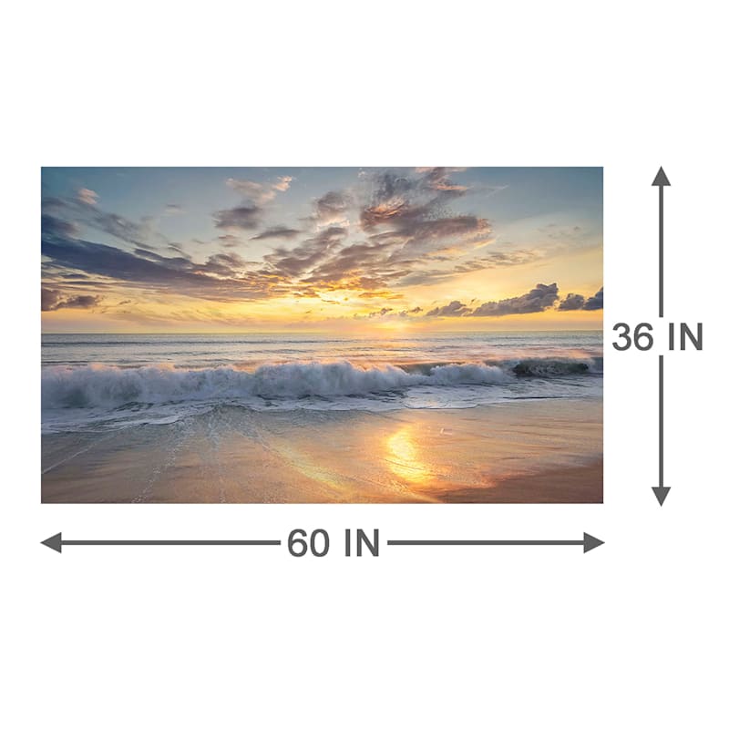 Coastal Canvas Wall Art, 60x36 | At Home