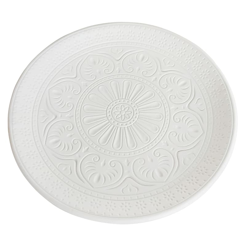 Found & Fable White Decorative Plate, 11"