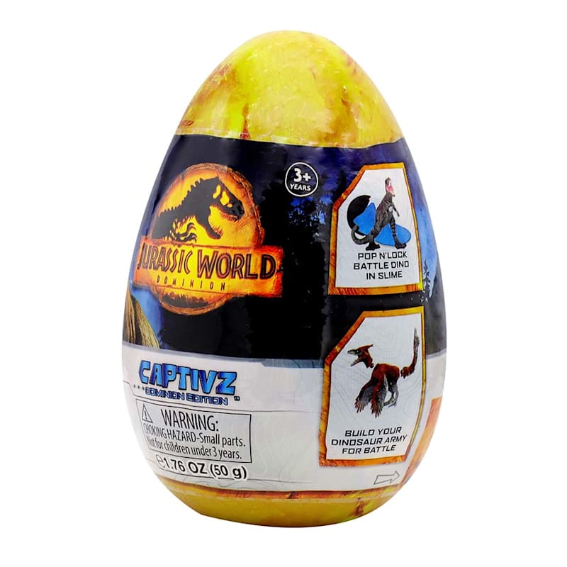Jurassic World Dominion Captivz Edition Slime Egg