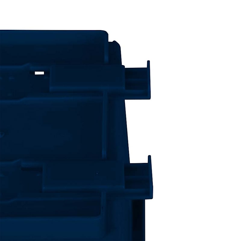 Navy Blue Stackable Storage Basket, Small