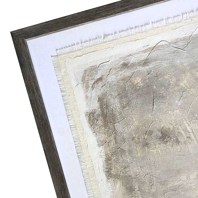 Crosby St. Glass Framed Abstract Print Wall Art, 23x29