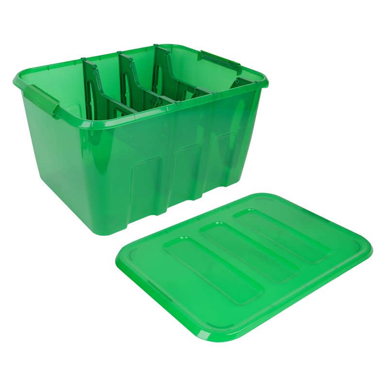 Green Storage Tote 52L | Storage Solutions | At Home