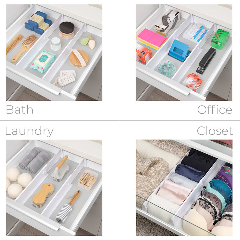 2-Pack Kitchen Drawer Divider