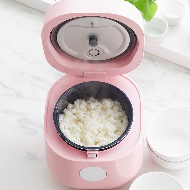 GreenLife Rice Cooker, Pink
