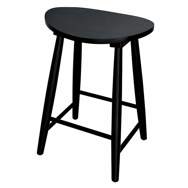 Honeybloom Hayley Counter Stool Black | Black Counter Stool | At Home