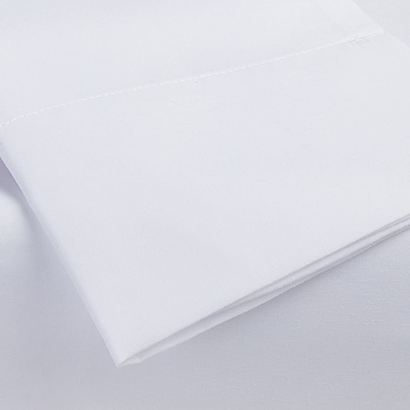 3-Piece White Cooling Microfiber Sheet Set, Twin/Twin XL