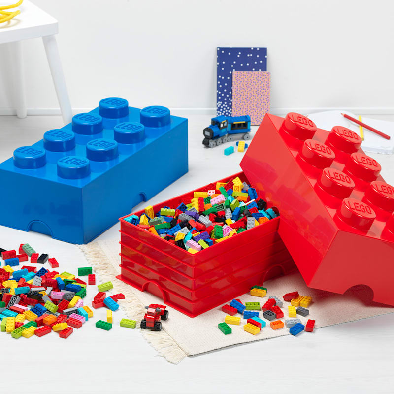 2-Pack Lego Storage Brick Set