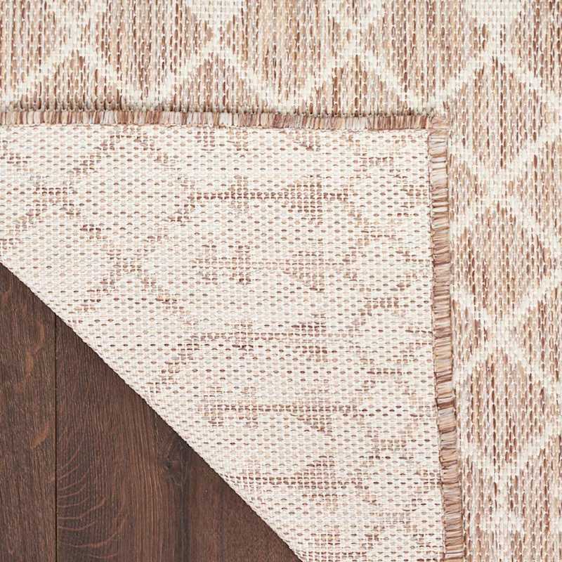 Beige Moroccan Outdoor Area Rug, 5X7 | At Home