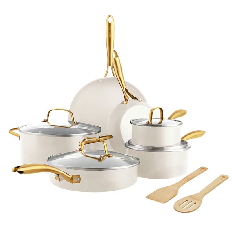 Greenpan Studio 12-Piece Linen Cookware Set
