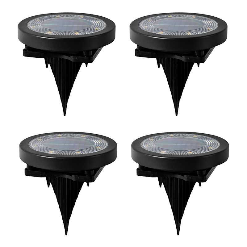 30 Lumens Black Multi Purpose Disc Light 4 Pack