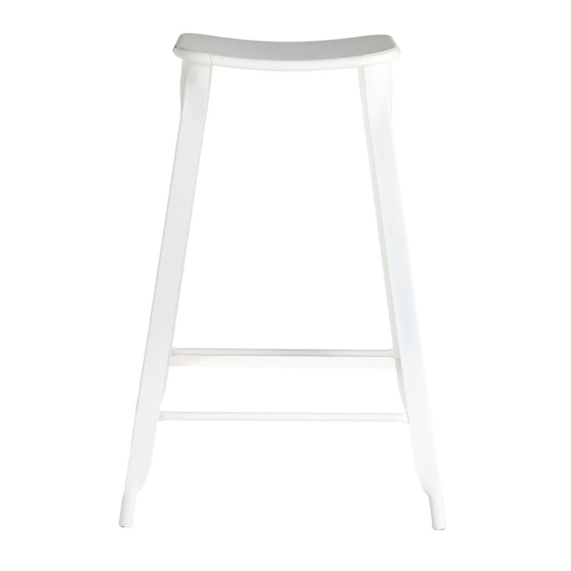 Neil Barstool White | White Barstool | At Home