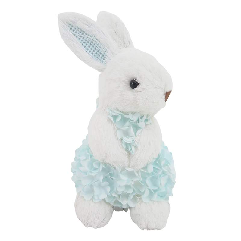 Providence Blue Hydrangea Bunny, 7" | At Home