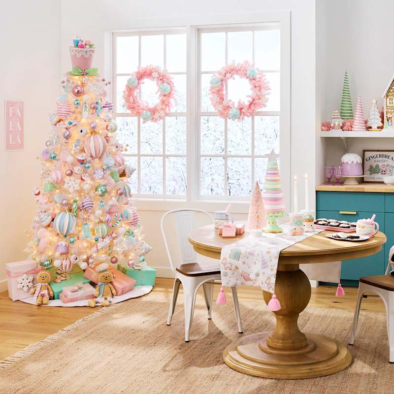 Pink Santa Mug 22oz | Mrs. Claus' Bakery | At Home