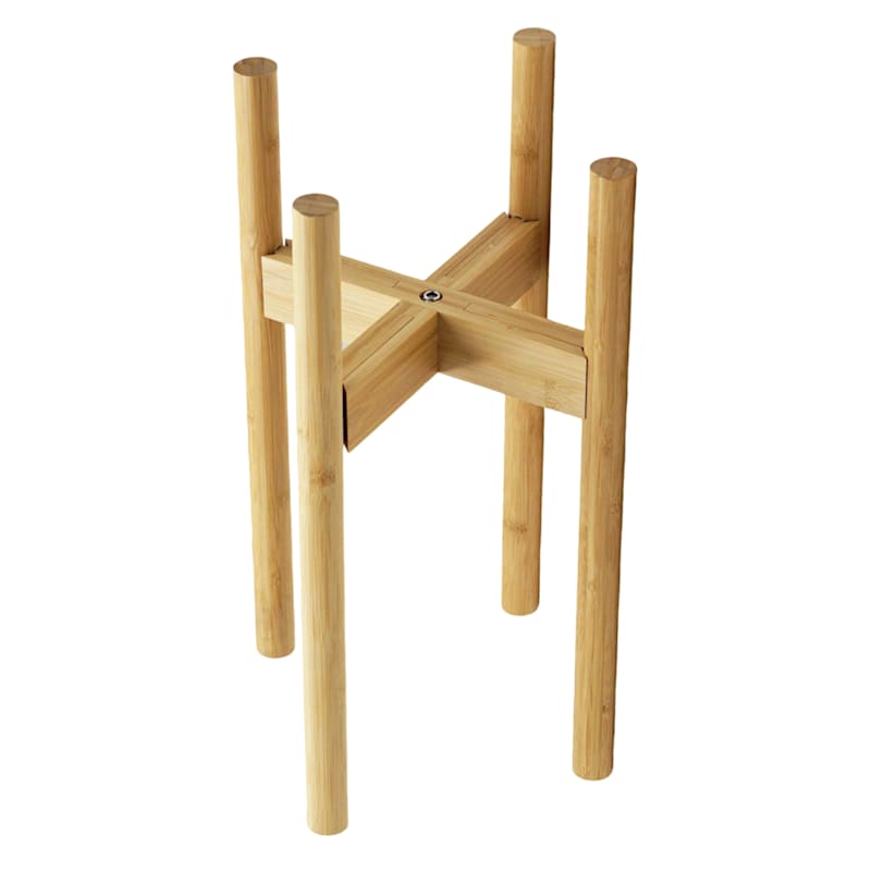 Adjustable Wooden Plant Stand 16" | At Home