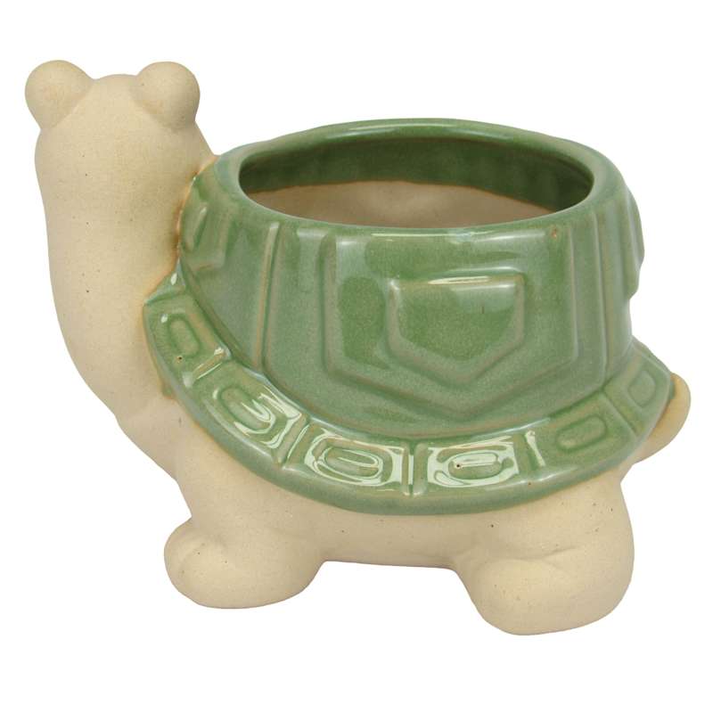 Indoor Turtle Ceramic Pot, 5" | At Home