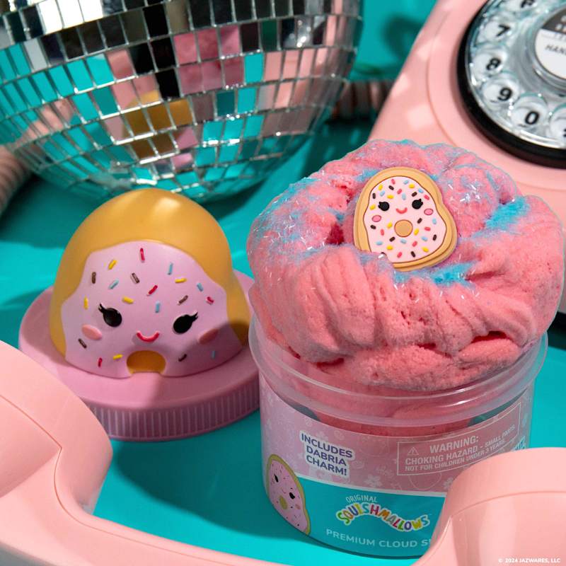 Original Squishmallows Dabria the Donut Premium Cloud Slime, Donut Scented