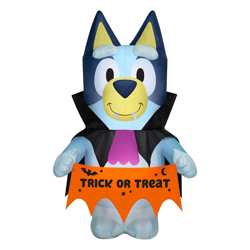 (HI16) Halloween Bluey Inflatable, 6.5'