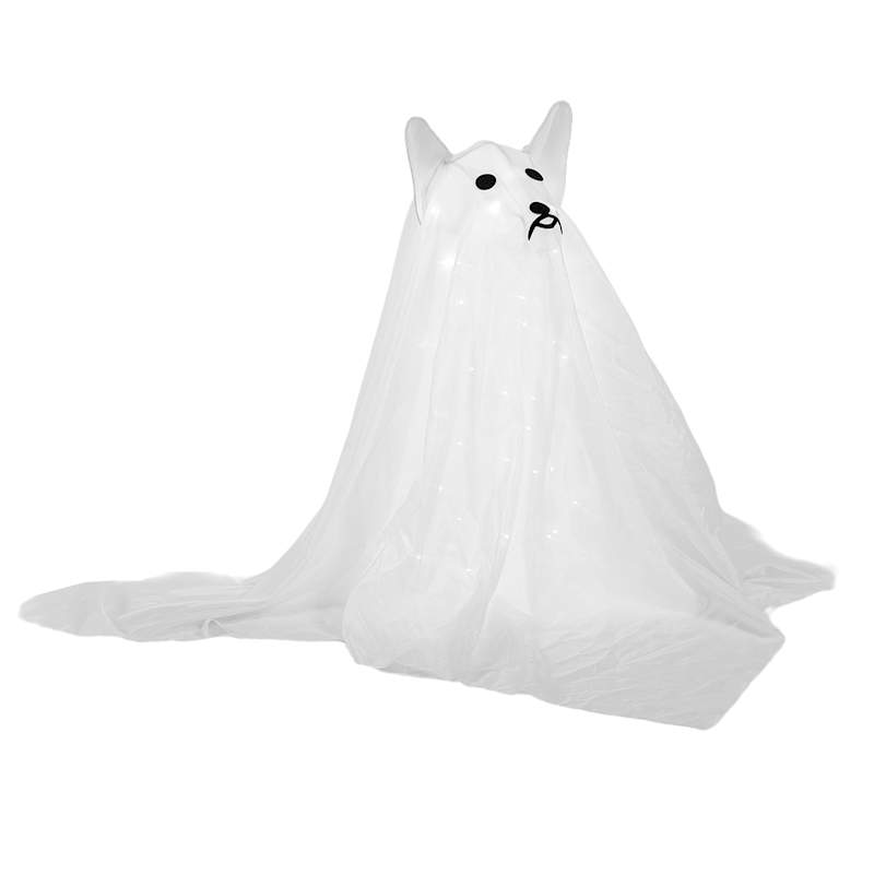 Lighted Ghost Dog, 2' | At Home