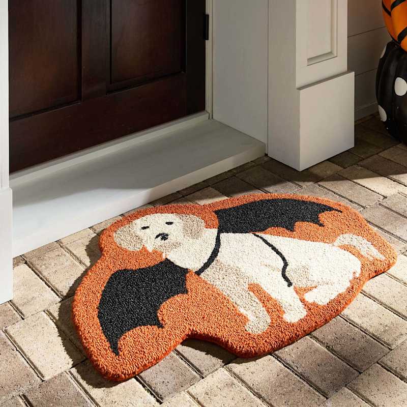 Dog in Bat Costume Rug, 25x34 | At Home