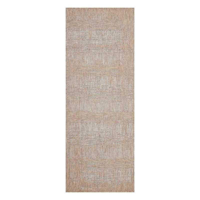 Honeybloom Melissa Blue & Natural Distressed Strip | At Home